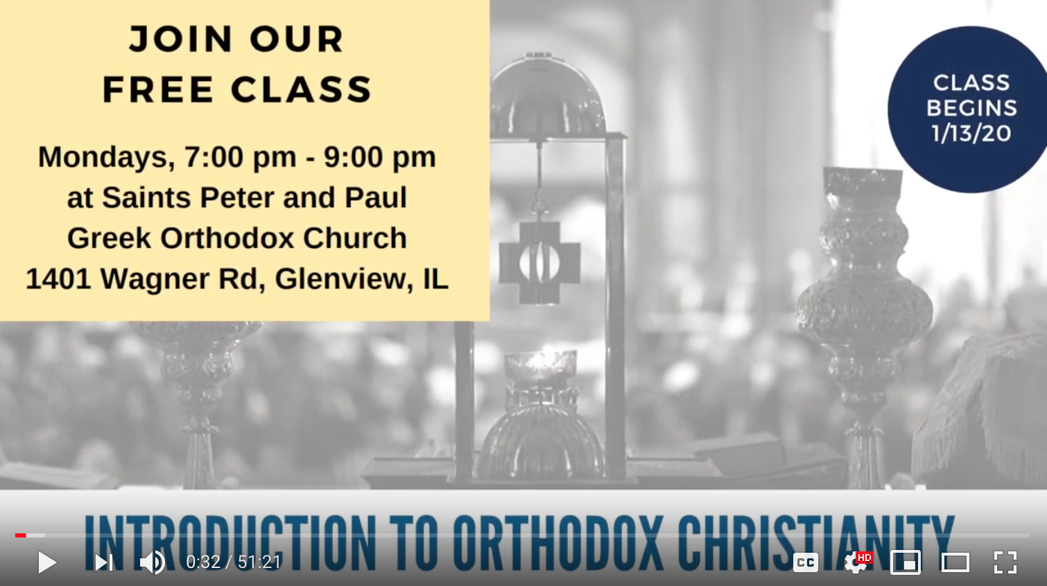 Introduction to Catechism | Saints Peter & Paul Greek Orthodox Church